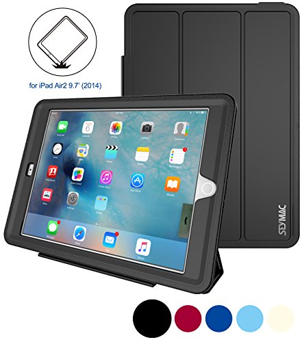 iPad Air 2 Case Heavy Duty Plastic+Soft TPU