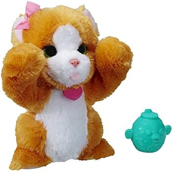 Amazon.com: FurReal Friends Lulu My Cuddlin Kitty Cat: Toys & Games