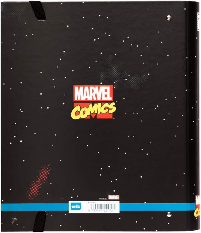 Official Marvel 4 Ring Binder – Premium Avengers A4 Folder Ring Binder ...