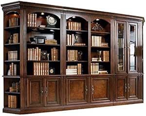 Amazon.com: Hooker Furniture European Renaissance II Wall Bookcase Unit ...