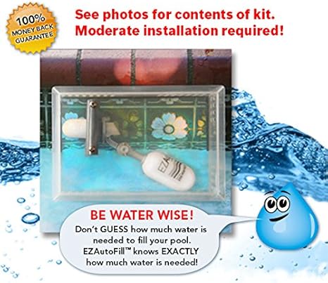 Swimming Pool Auto Fill Valve and Protective Cover- EZAutoFill -THE ...