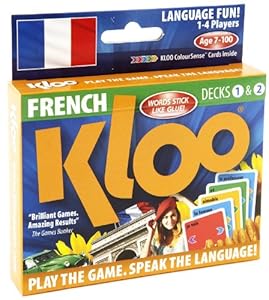 Amazon.com: KLOO's Learn to Speak French Language Card Games Pack 1 ...