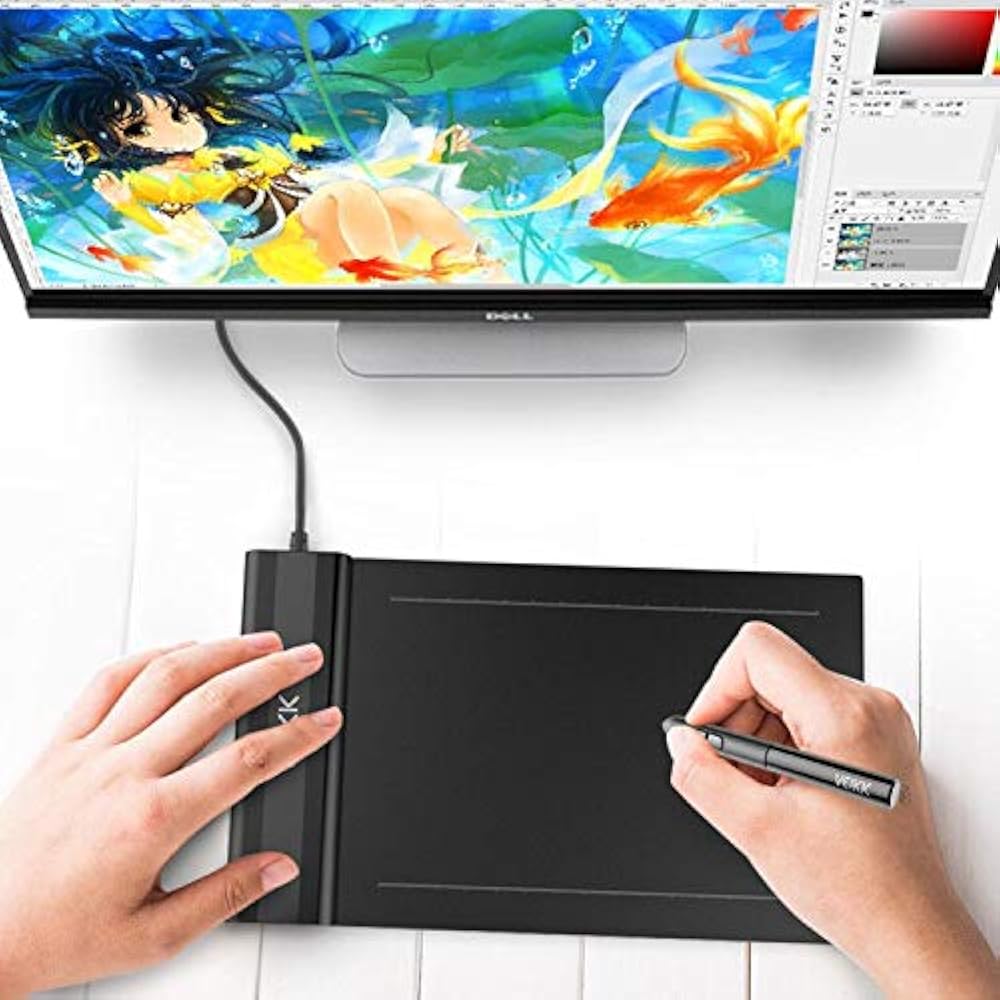 S640 X Inch Ultra-Thin OSU Tablet Drawing With Battery-Free Pen(8192 ...
