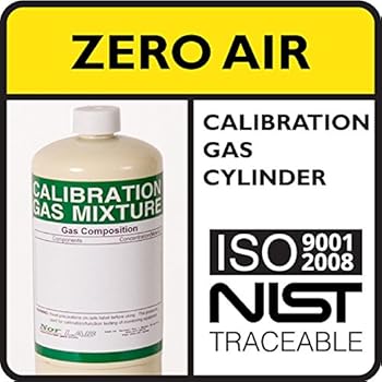 Zero Air Calibration Gas (20.9% Oxygen, Balance Nitrogen) 103 Liter ...