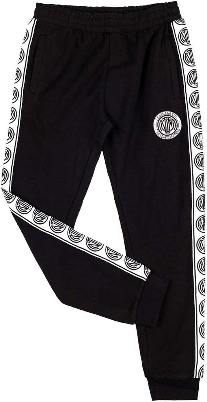 Team Platin Tracksuit Hose schwarz, Farbe:schwarz, Größe:3XL: Amazon.de ...