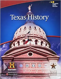 Amazon.com: Houghton Mifflin Harcourt Texas History: Student Edition ...