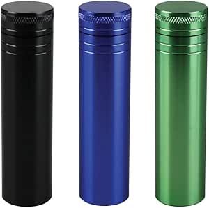 Amazon.com: Aluminum Storage Tube - 3.85"x1" - Assorted Colors: Kitchen ...