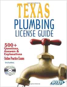 Texas Plumbing License Exam Guide: Access License Schools, Includes ...