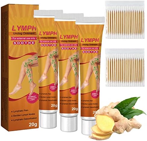 DFRGGG MediGinger AntiSwelling LympUnclog Ointment, Gooliving Antihump ...