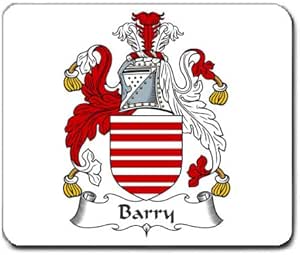 Amazon.com : Barry Family Crest Coat of Arms Mouse Pad : Office Products