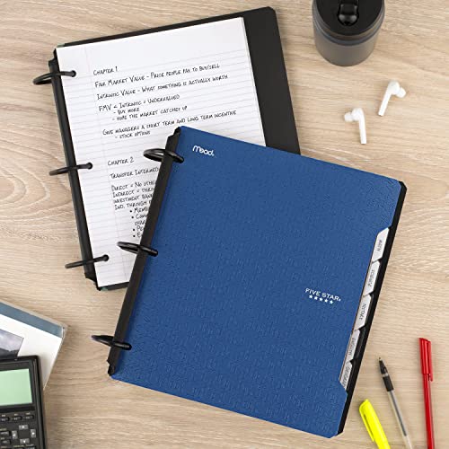Five Star Flex Hybrid NoteBinder, 1-1/2 Inch Binder With Tabs, Notebook ...