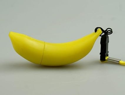 Banana USB Memory Stick 2GB - Flash Drive/School: Amazon.co.uk: Electronics