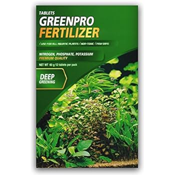 Amazon.com : GreenPro Fertilizer Tablets 12 Count Suit for Aquatic ...