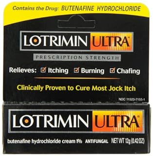 Lotrimin Ultra Antifungal Jock Itch Cream (Butenafine Hydrochloride ...