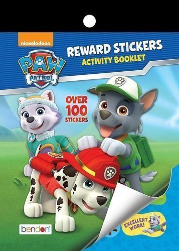 Buy Paw Patrol Reward Stickers and Activity Booklet - Over 100 Stickers ...