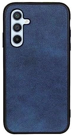 سعر Luxury back leather case For samsung galaxy A54 - blue فى مصر ...