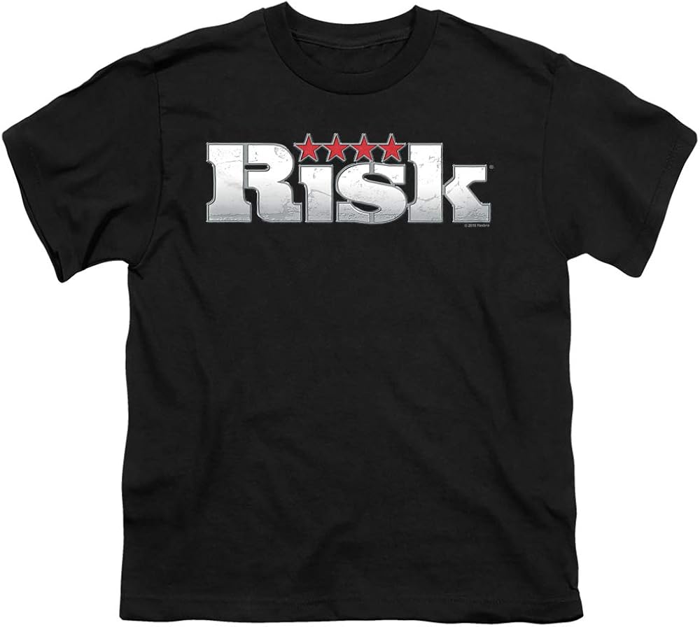 Amazon.com: Risk Logo Unisex Youth T Shirt: Clothing