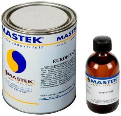 MASTEK Colla NEOPRENICA 350gr INDURITORE 30gr EUROFIX 420 TRASPAR ...