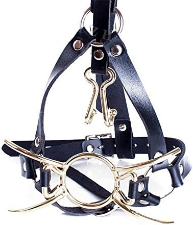 The Bondage Locker Head Harness Metal Nose Hook Spider Legs Mouth Gag ...
