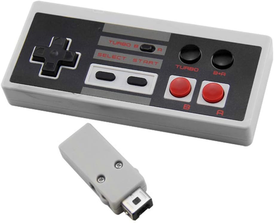 OSTENT Rechargeable Wireless Controller Gamepad for Nintendo NES Mini ...