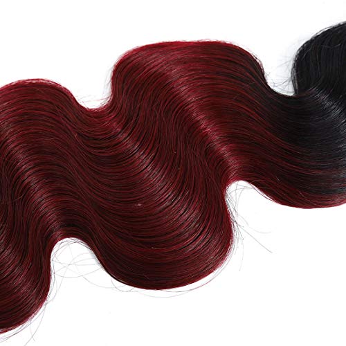 Ombre Body Wave Human Hair 4 Bundles Ombre Body Wave Human Hair Weave ...