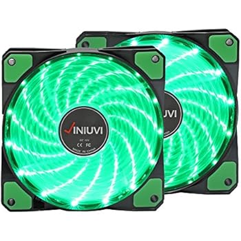 Amazon.com: Cooler Master 120mm Green LED Case Fan - (R4-L2R-20CG-GP ...