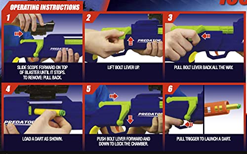 Air Warriors Predator Dart Blaster | Pricepulse