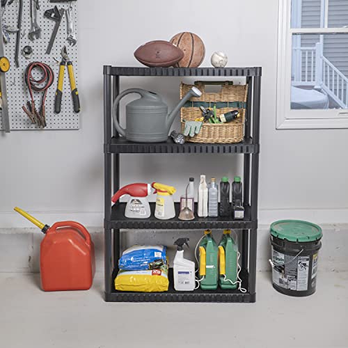 BLACK+DECKER Shelving Unit, Medium Duty Storage Shelving Unit, Garage ...