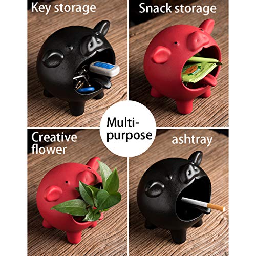 Asbak Gepersonaliseerde Grote Mond Varken Asbak Leuke Keramiek Asbak ...