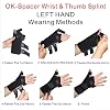 IRUFA,TB-OS-38, 3D Breathable Fabric RSI Wrist Thumb Spica Splint for ...