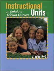 Amazon.com: Instructional Units for Gifted and Talented Learners ...