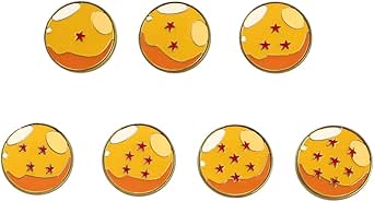 Amazon.com: Dragon Ball Z 7 Pack Lapel Pin Set : Clothing, Shoes & Jewelry
