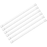 Amazon.com: 6Pcs Tension Rod, Goowin Tension Curtain Rod, No Drilling ...