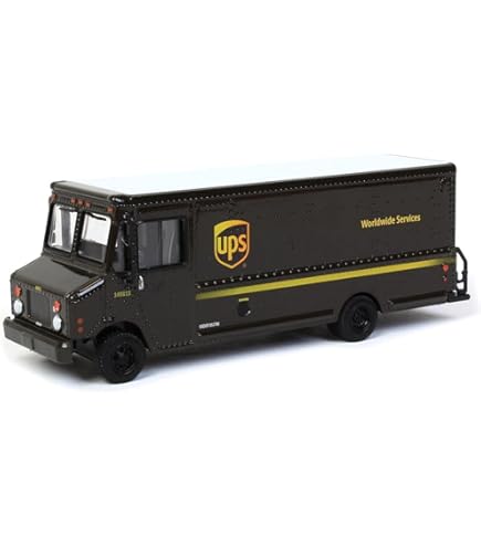 Fedex Express Diecast Metal Step Van Delivery Truck Scale