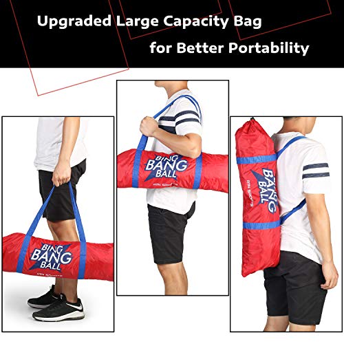 A11N Bing Bang Ball Game Set - Includes Playing Net, 3 Balls, Bag and ...