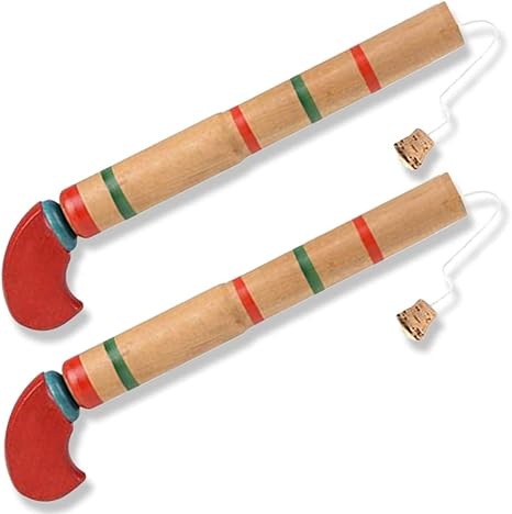 Amazon.com: ArtCreativity Wooden Pop Guns for Kids, Set of 2, Classic ...