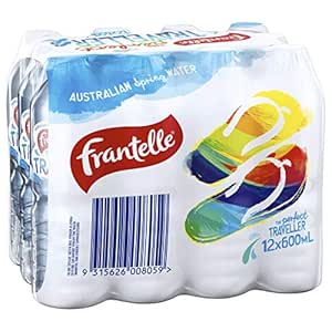 Frantelle Spring Water, 12 x 600ml: Amazon.com.au: Grocery & Gourmet Food