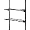 Rubbermaid 2024658 Large Upright Utility Shed Storage Unit Shelving Kit ...