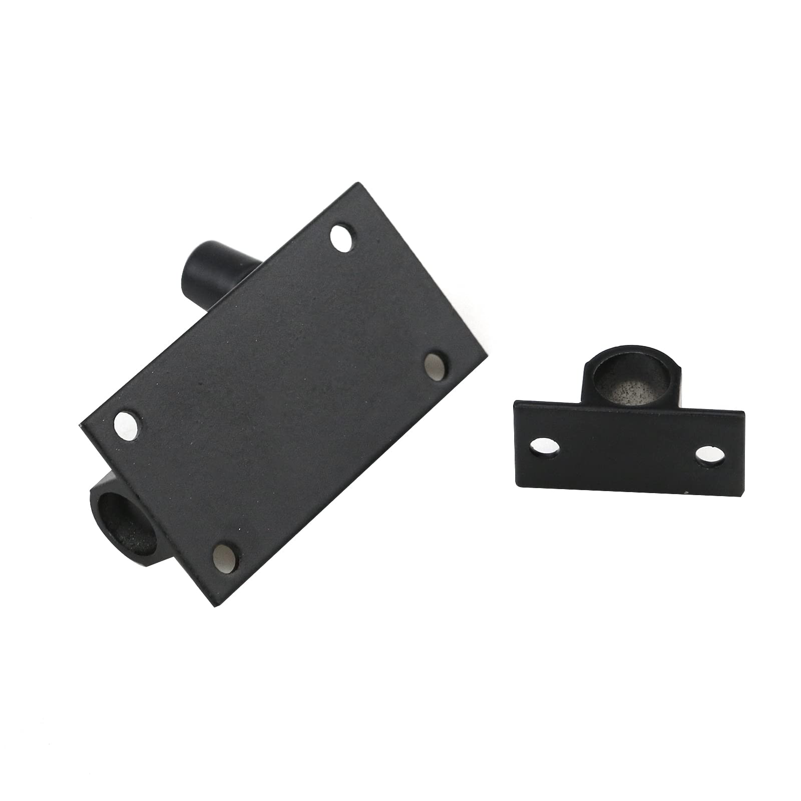 Bitray 2-inch Slide Bolt Latch Matt Black Slide Locks For Inside Door ...
