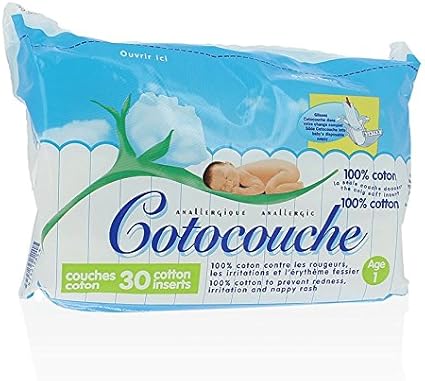 Cotocouche-Cotocouche 1er Age, 30 Couches de Coton Pur: Amazon.fr ...
