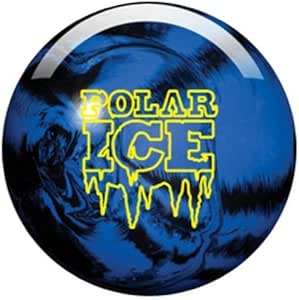 Amazon.com : Storm Polar Ice Urethane Bowling Ball, Blue/Black, 14 ...