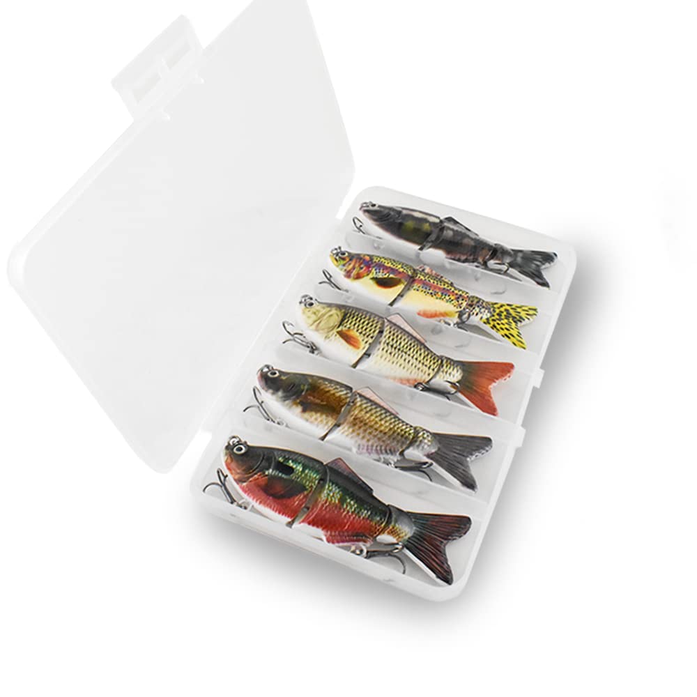 Ods Multi ed Animated Fishing Lure Slow Sinking Hard Bait Freshwater ...