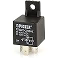 Amazon.com: (x2) PC792A-1C-C1-12S-DN-X-2 | 5 Pin Bosch Style SPDT 12 VDC Coil, 40/30 Amp ...