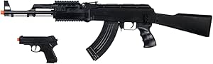 Amazon.com : Ukarms P1247 Tactical AK-47 Spring Rifle With Bonus Spring ...