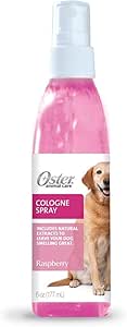 Pet Colognes : Amazon.com: Oster Cologne Spray for Dogs, Raspberry, 6 ...