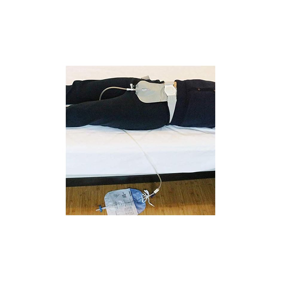 Belt Type Urinary Ostomy Pocket, Ostomy Bags with Closure for Colostomy ...