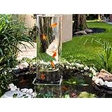 Ubbink FishTower 50 Fischsäule Fischturm Acryl H 50cm + Sockel: Amazon ...
