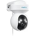 Amazon.com : REOLINK 4K PoE Security Outdoor IP Camera with 355° Pan & 50° Tilt, Color Night ...
