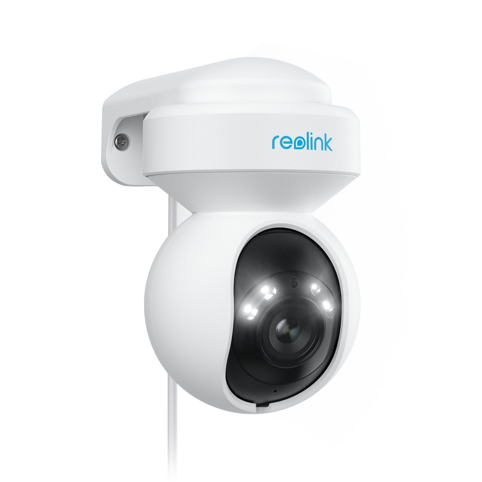REOLINK 4K PoE Security Outdoor IP Camera with 355° Pan & 50° Tilt, Color Night Vision for Home ...