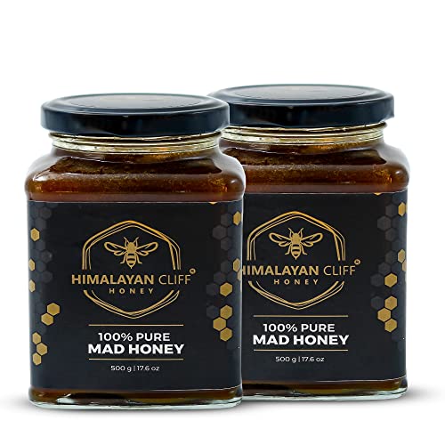 Mad Honey 35.2 Ounce (1kg) - Himalayan Cliff Honey | Wildflower Honey ...
